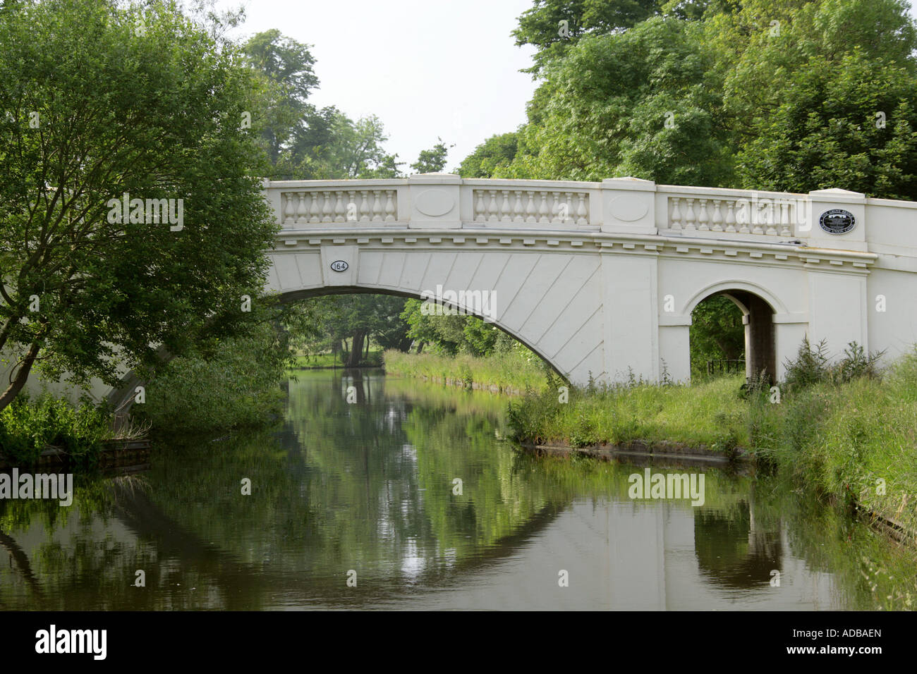 The Grove Bridge No 164 over the Grand Union Canal Watford Herts Stock ...