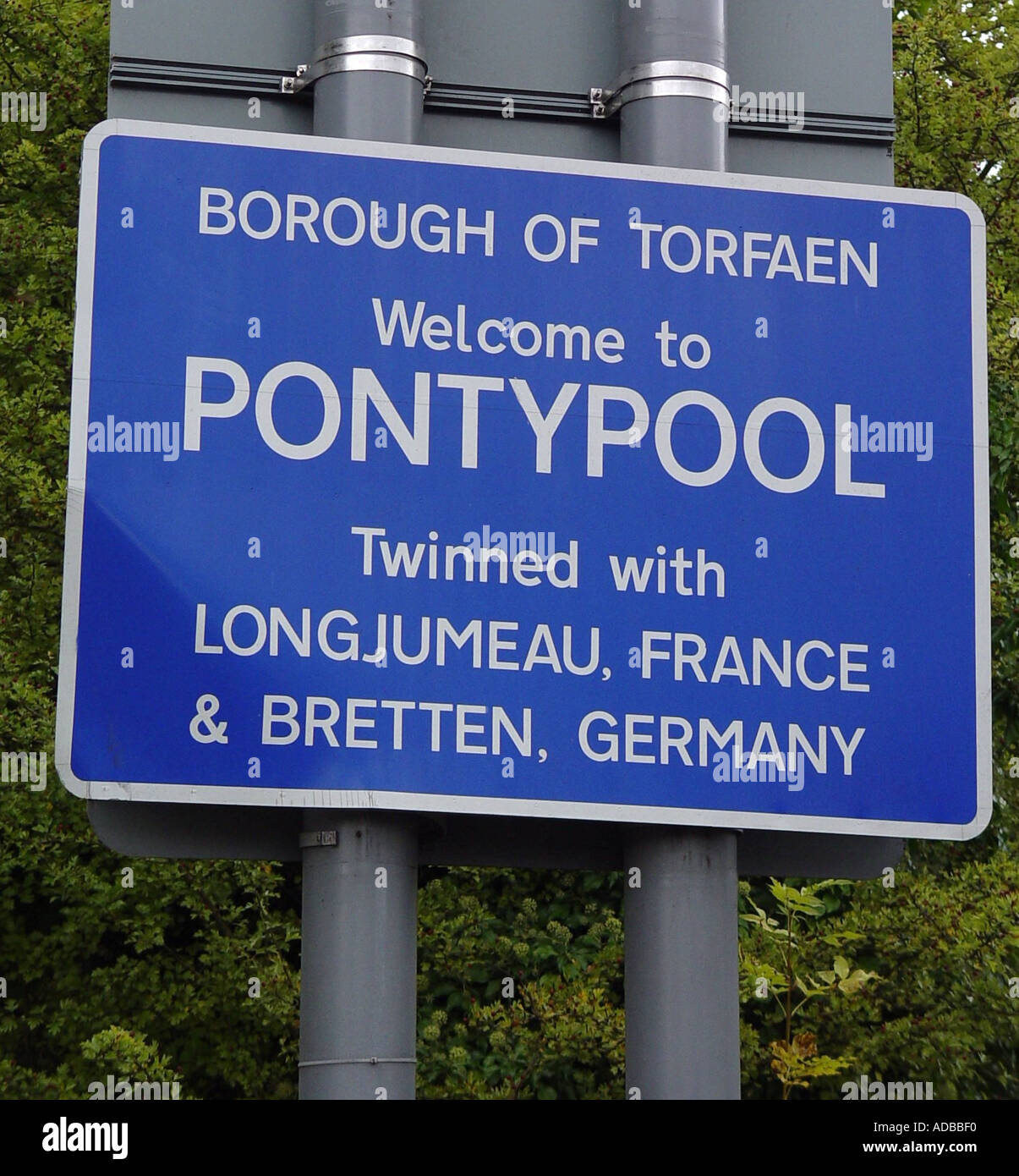 Pontypool South Wales GB UK 2003 Stock Photo - Alamy