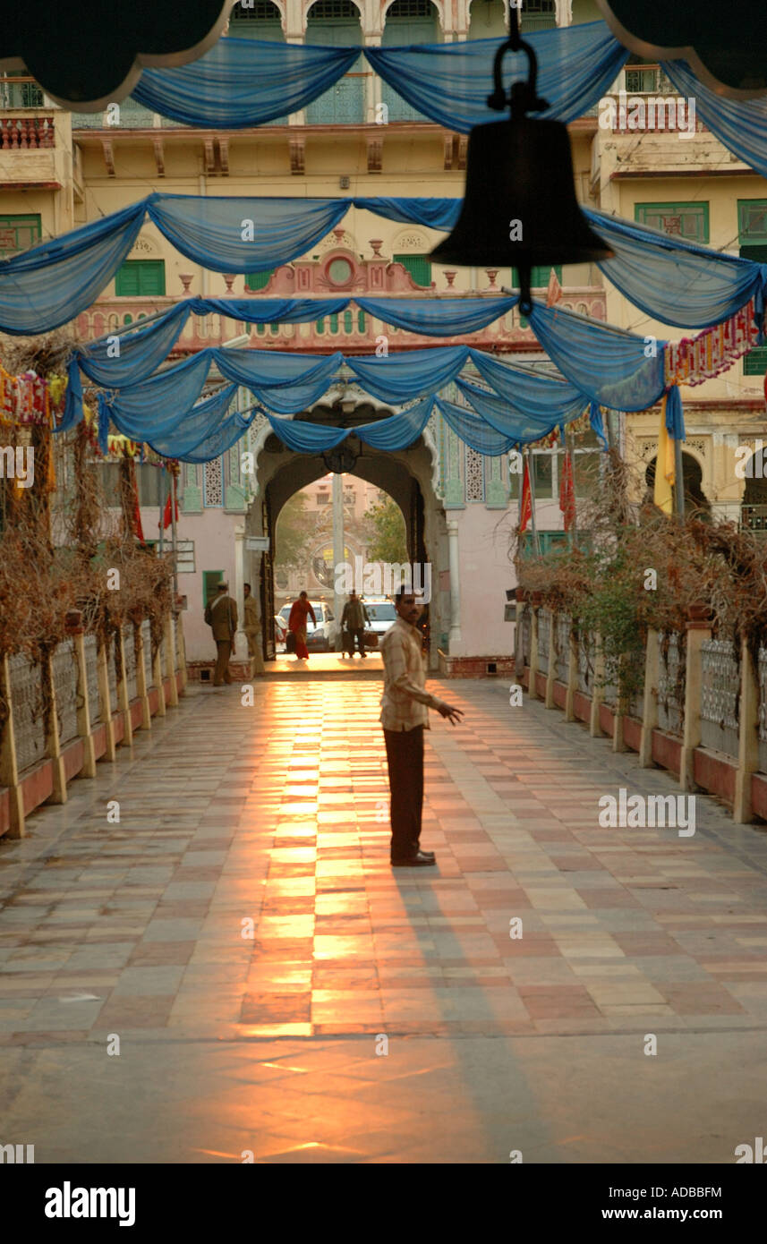Rani Sati Temple in Jhunjhunun in Rajasthan India Stock Photo - Alamy
