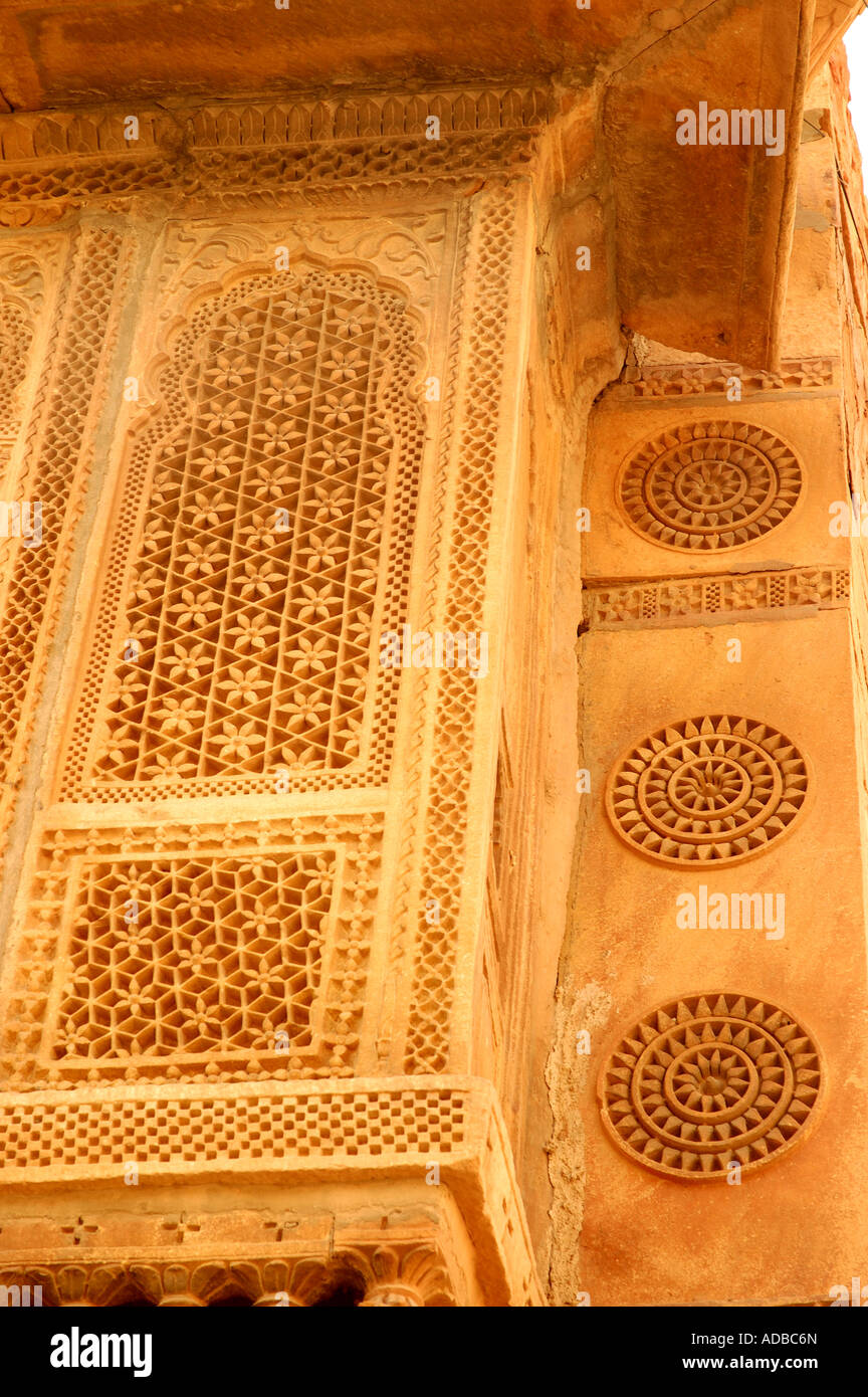Rajasthan windows in Jaisalmer Stock Photo - Alamy