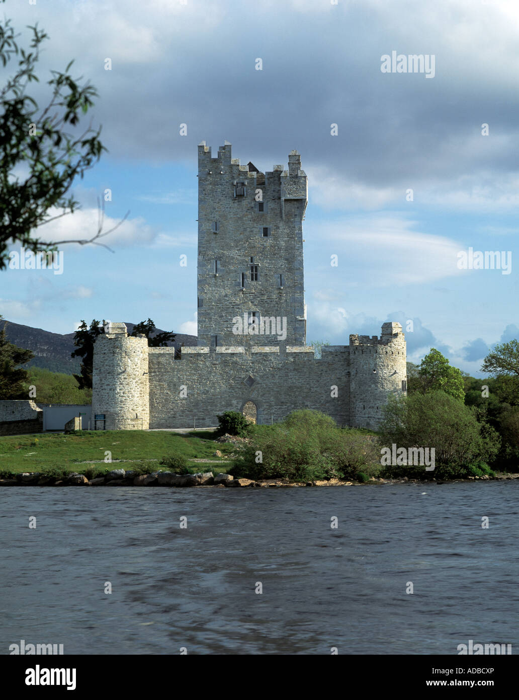 ross castle, killarney, county kerry ireland, large clan castle ...