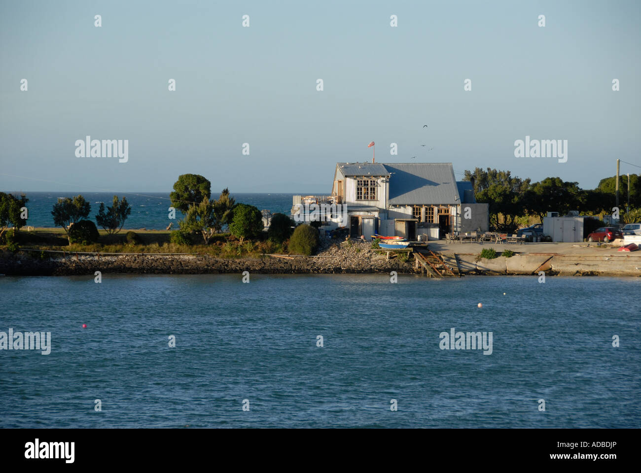 Fleurs Place Restaurant Moeraki Otago South Island New Zealand Stock ...