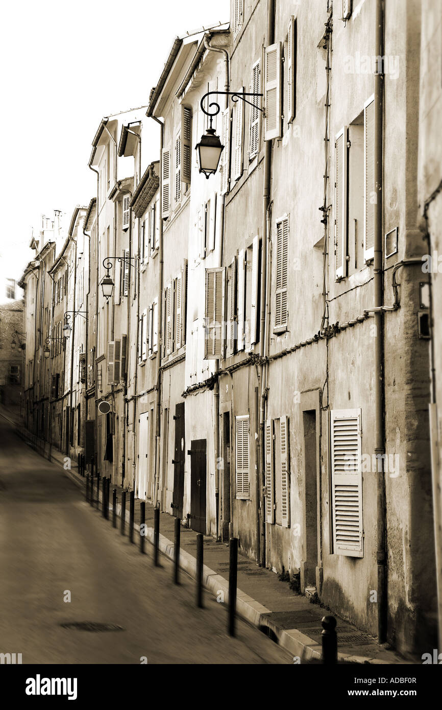 Back streets of Aix en Provence, France Stock Photo - Alamy