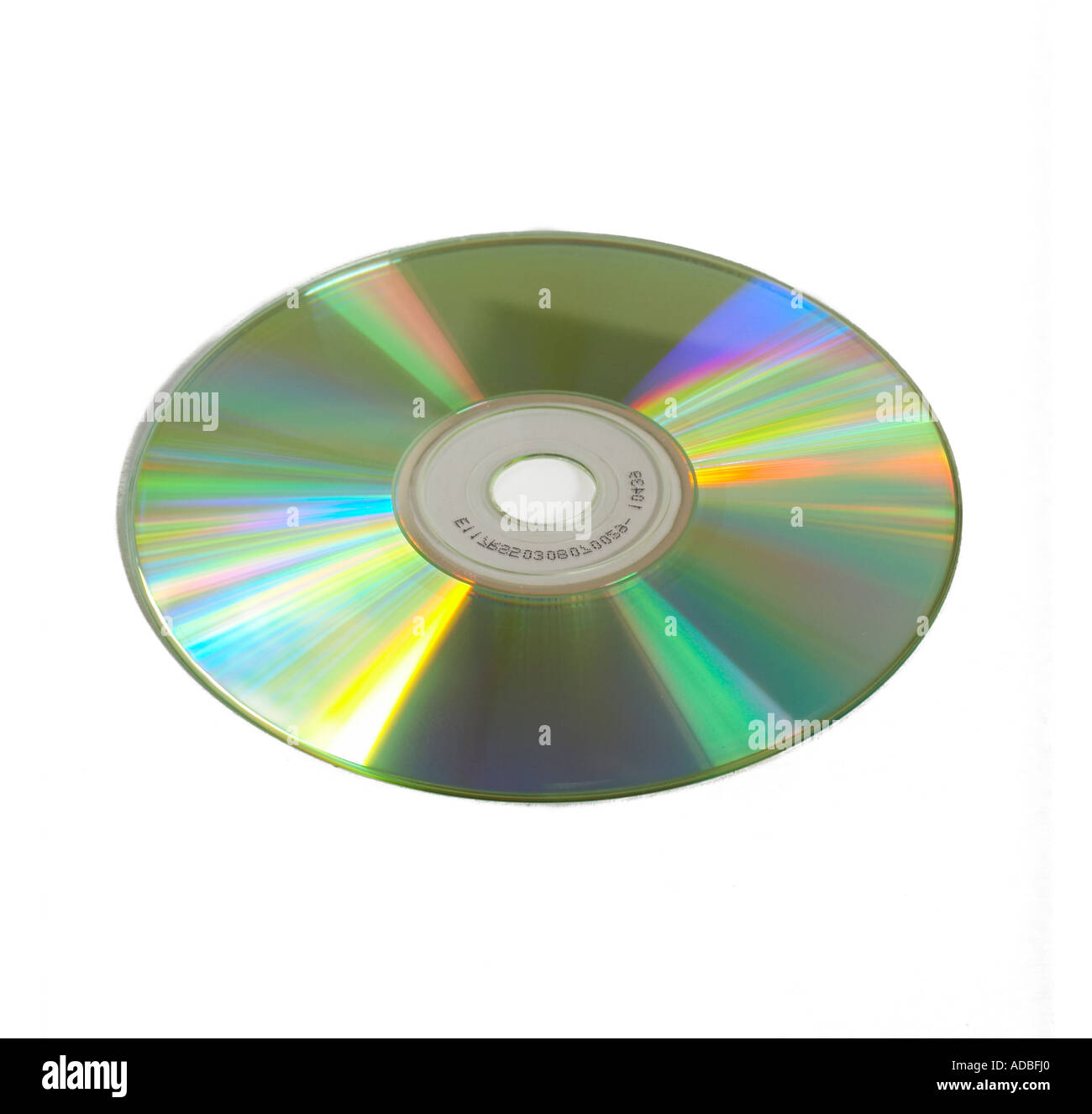 CD on a white background Stock Photo - Alamy
