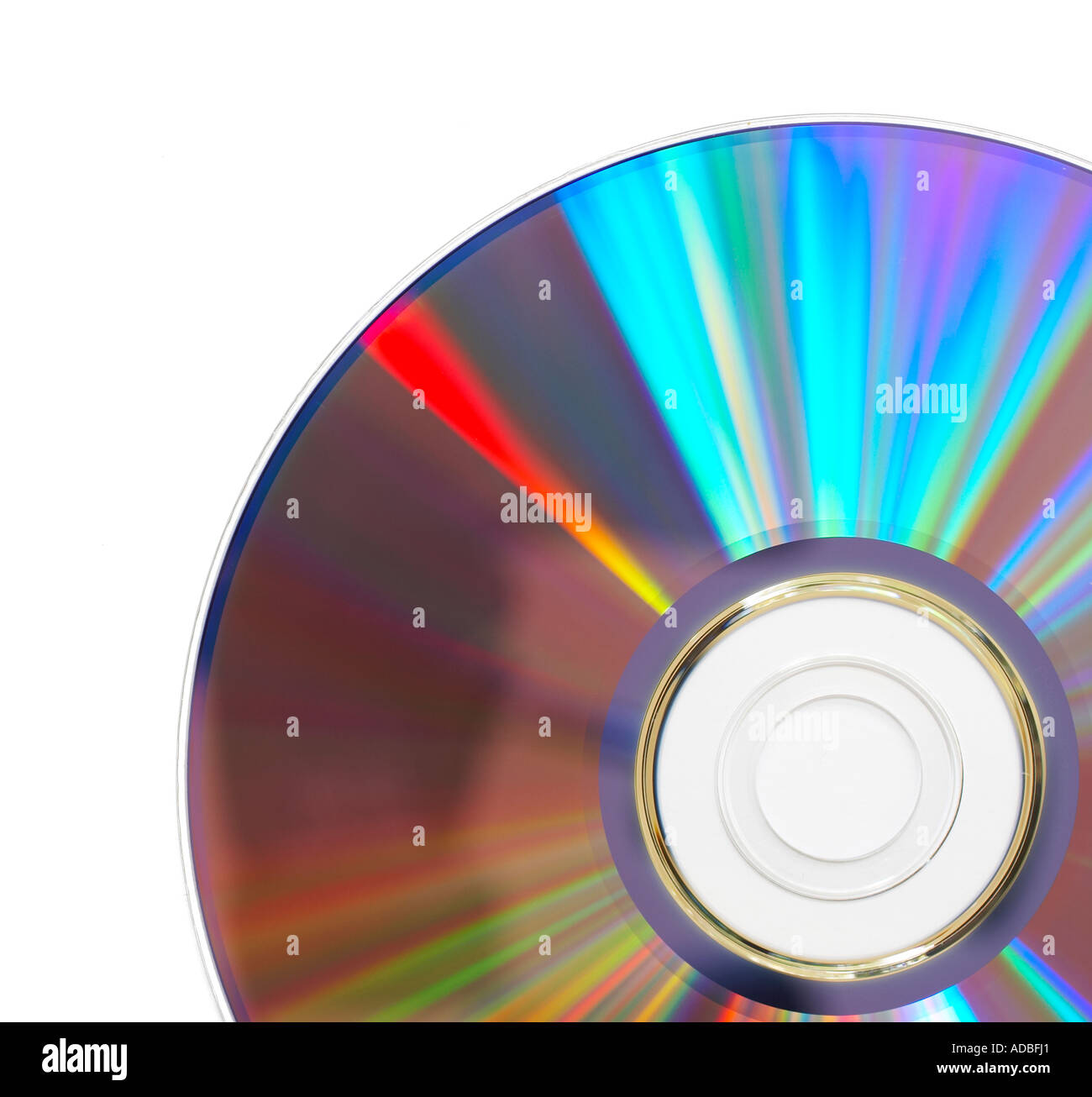 DVD on a white background Stock Photo - Alamy