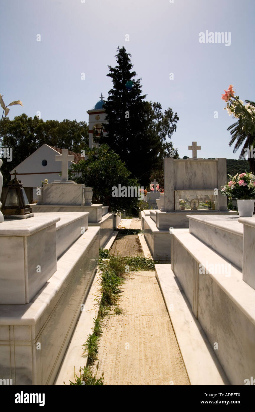 Headstone in greek orthodox cemetery hi-res stock photography and ...