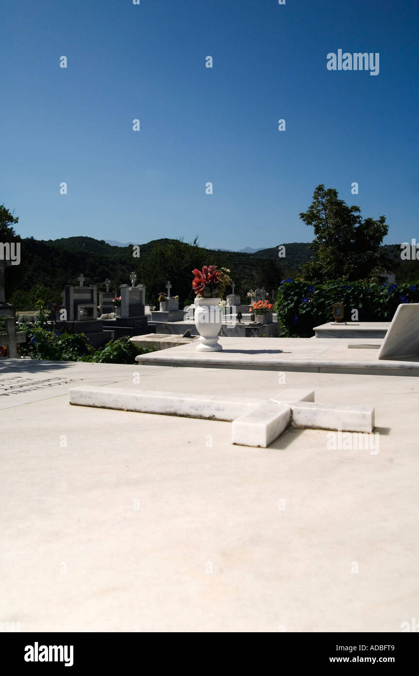 Headstone in greek orthodox cemetery hi-res stock photography and ...