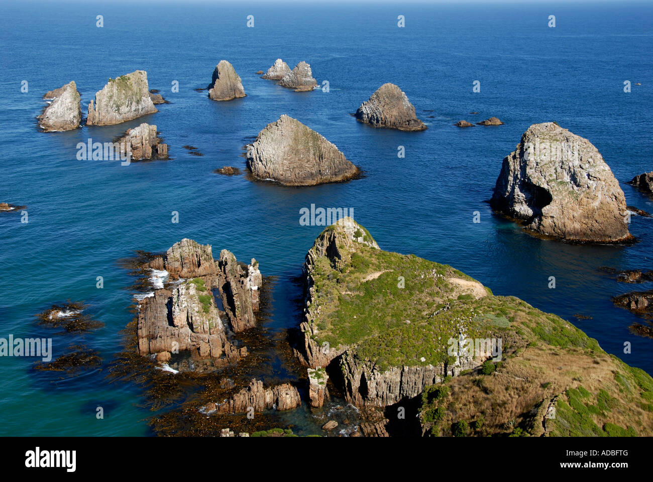The Nuggets Nugget Point Catlins South Island New Zealand Stock Photo ...
