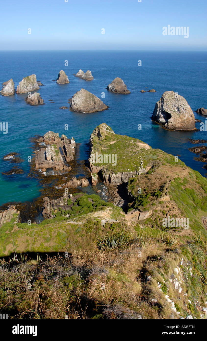 The Nuggets Nugget Point Catlins South Island New Zealand Stock Photo ...