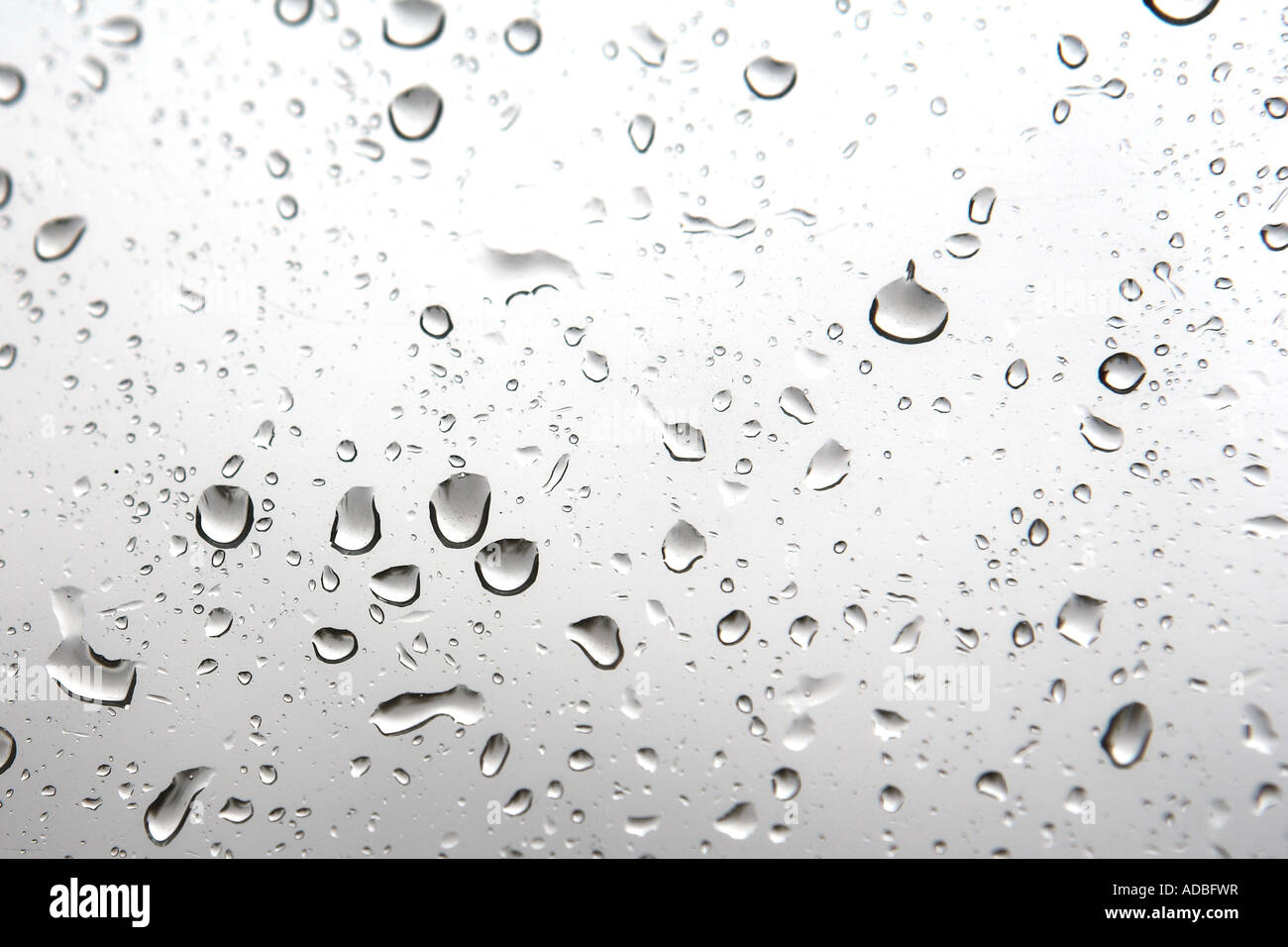 waterdrops on a window Stock Photo - Alamy