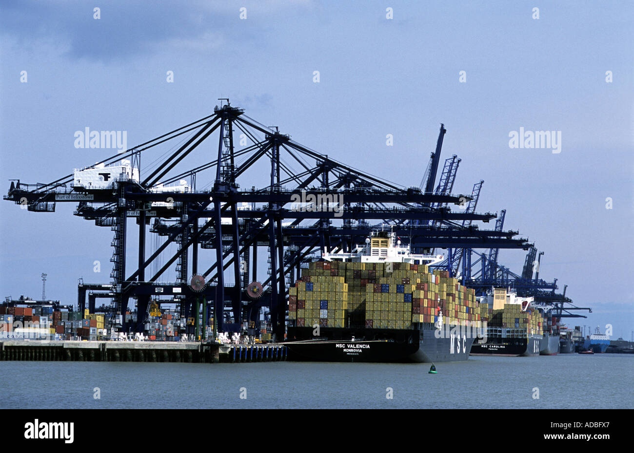 Container ship port trinity quay hi-res stock photography and images ...