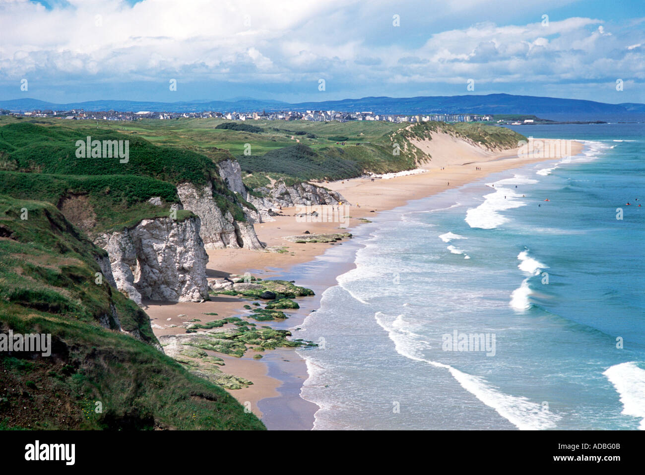 White Rocks, Portrush County Antrim Northern Ireland Stock Photo - Alamy