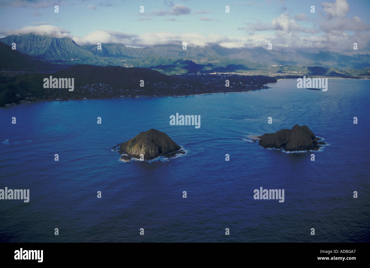 Mokolua Islands Lanikai Oahu Hawaii Stock Photo - Alamy