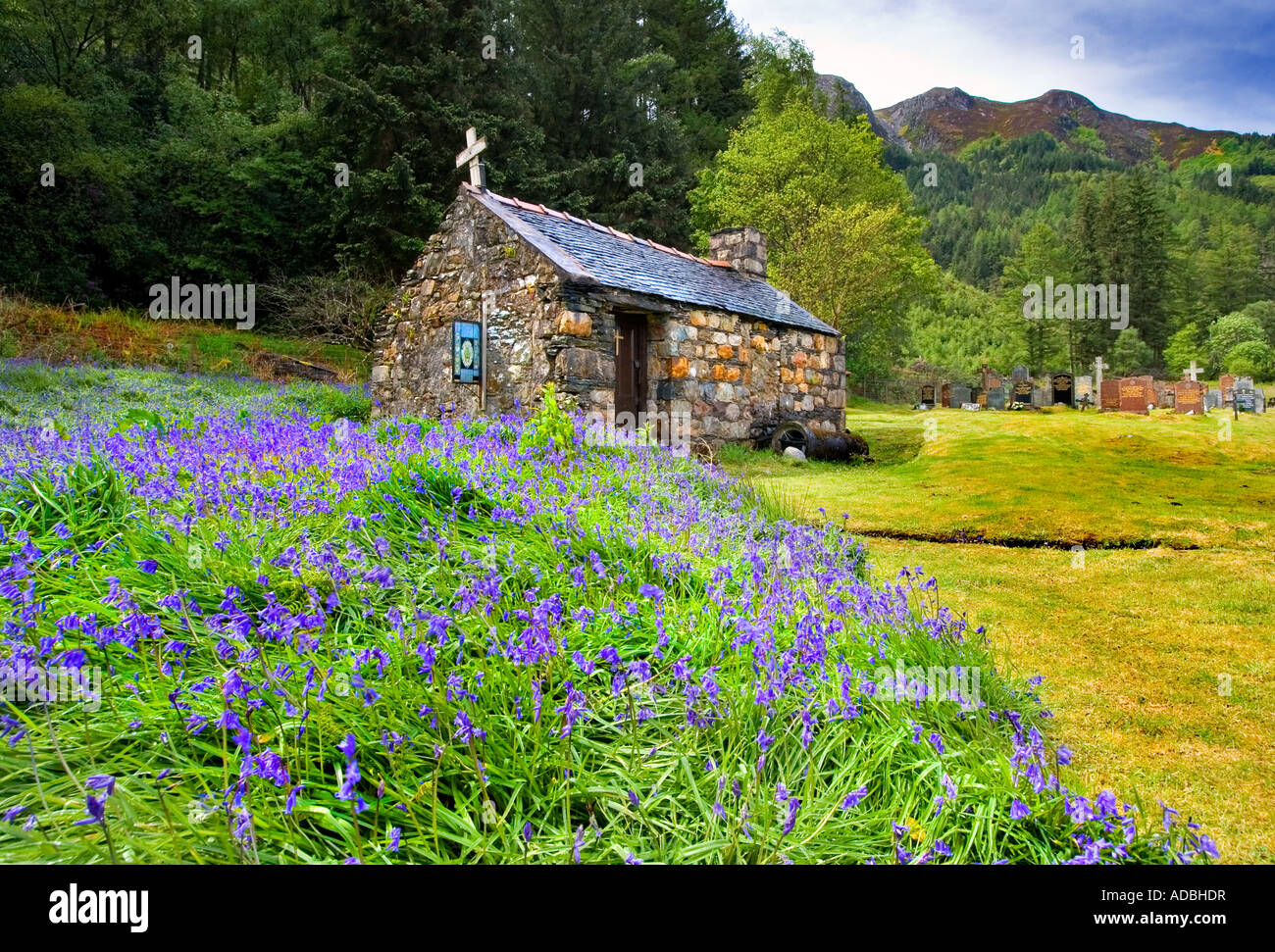 St johns church ballachulish hi-res stock photography and images - Alamy