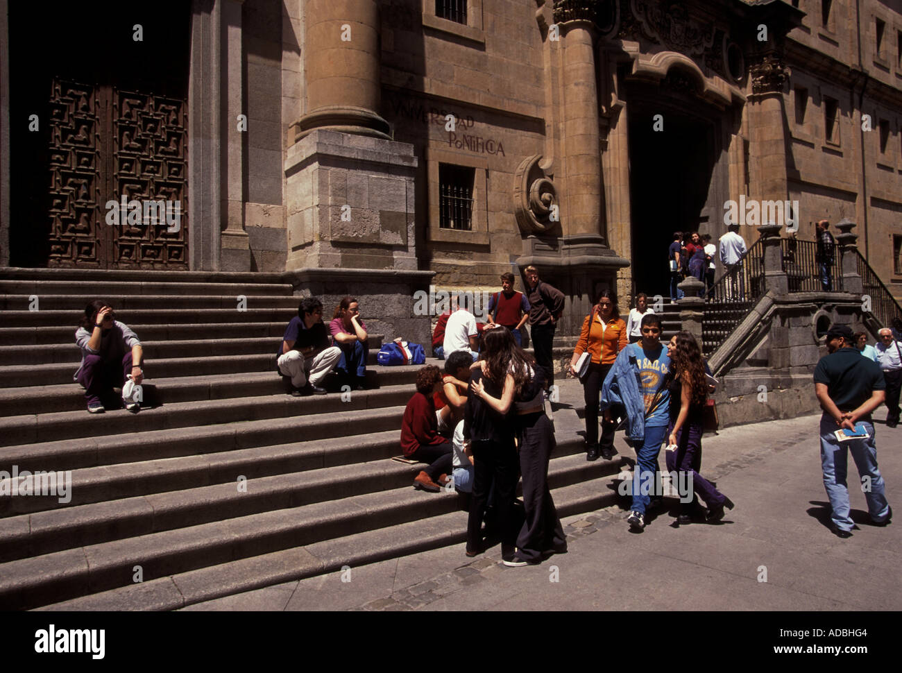Spaniards, Spanish people, Spanish students, students, Pontifical ...