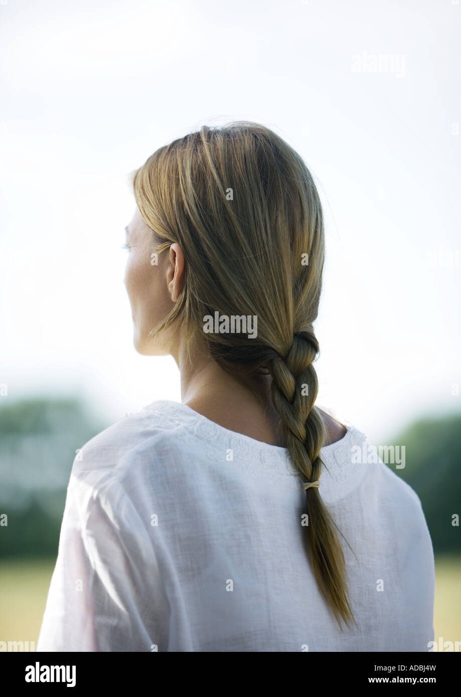 French Braid Back View