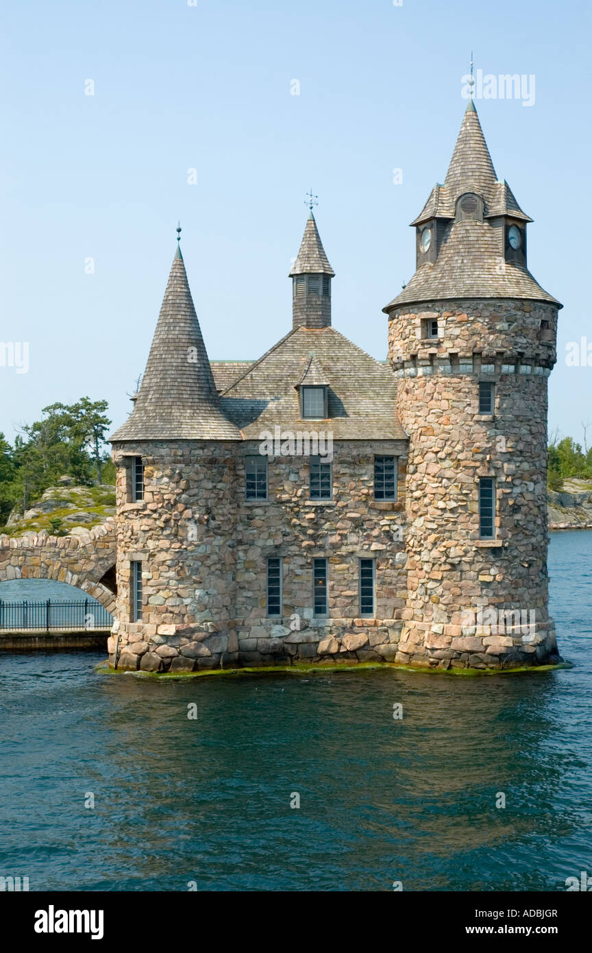 Boldt Castle Power house Stock Photo - Alamy