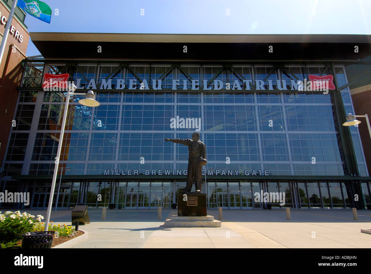 Lambeau Field the Packers Football stadium at Green Bay Wisconsin WI ...