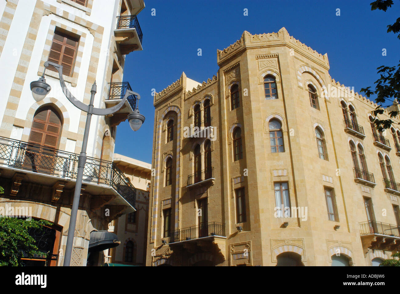 Lebanon Beirut Reconstruction Downtown Area High Resolution Stock ...
