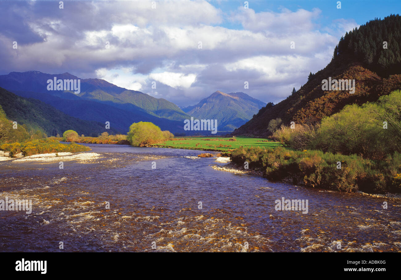 'grey river' new zealand hi-res stock photography and images - Alamy