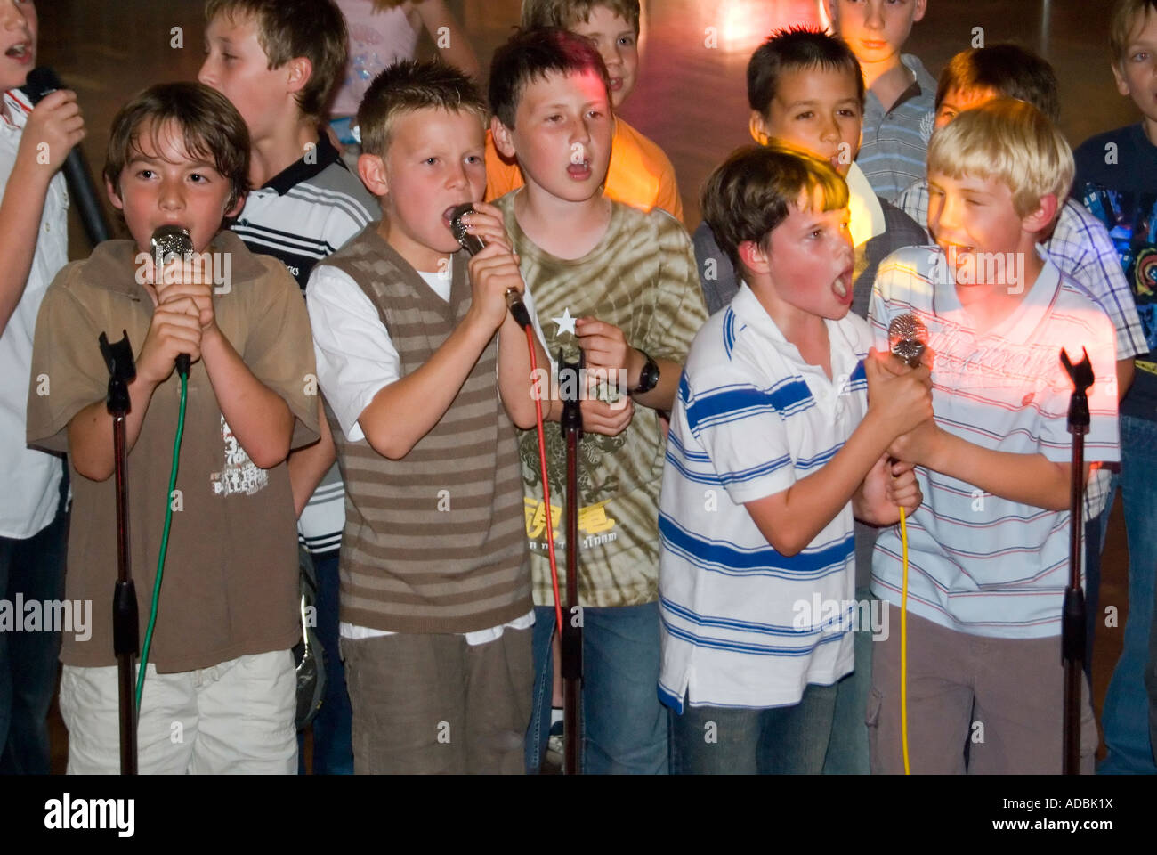 Microphones Group High Resolution Stock Photography and Images - Alamy