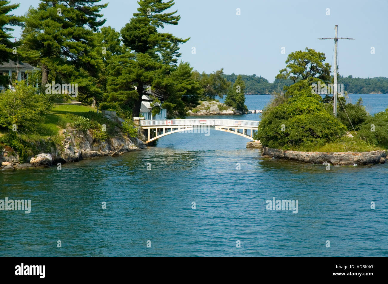 Smallest International Bridge Stock Photo - Alamy