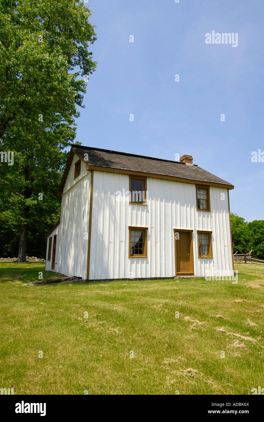 Original house on the Battlefield at the Gettysburg National ...
