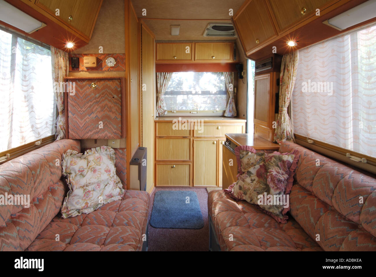 Side window seats convert to bed interior VW Auto Sleepers camper van ...