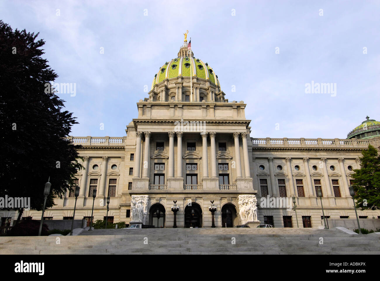 State Capitol Building at Harrisburg Pennsylvania PA Stock Photo - Alamy