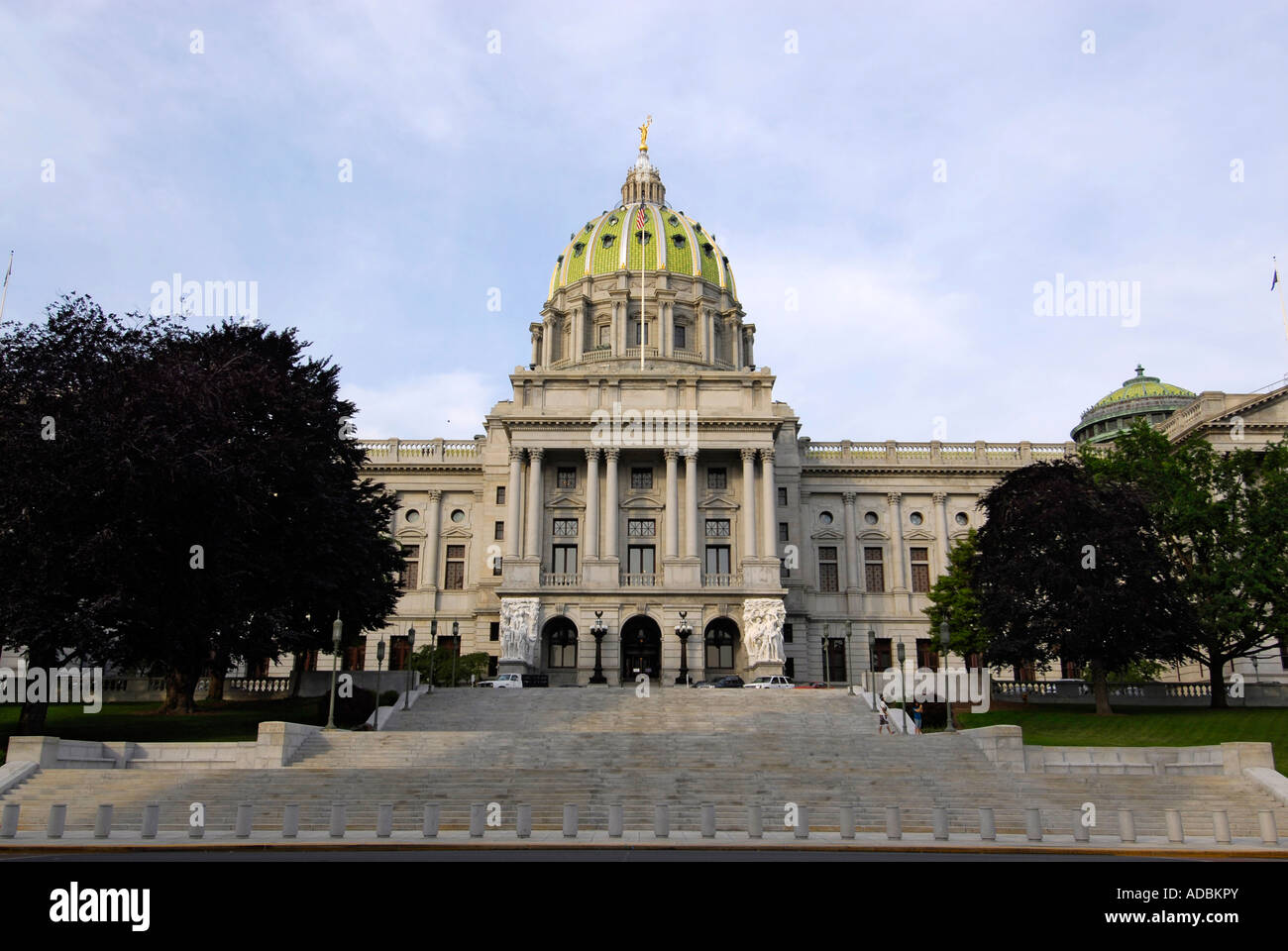 State Capitol Building at Harrisburg Pennsylvania PA Stock Photo - Alamy