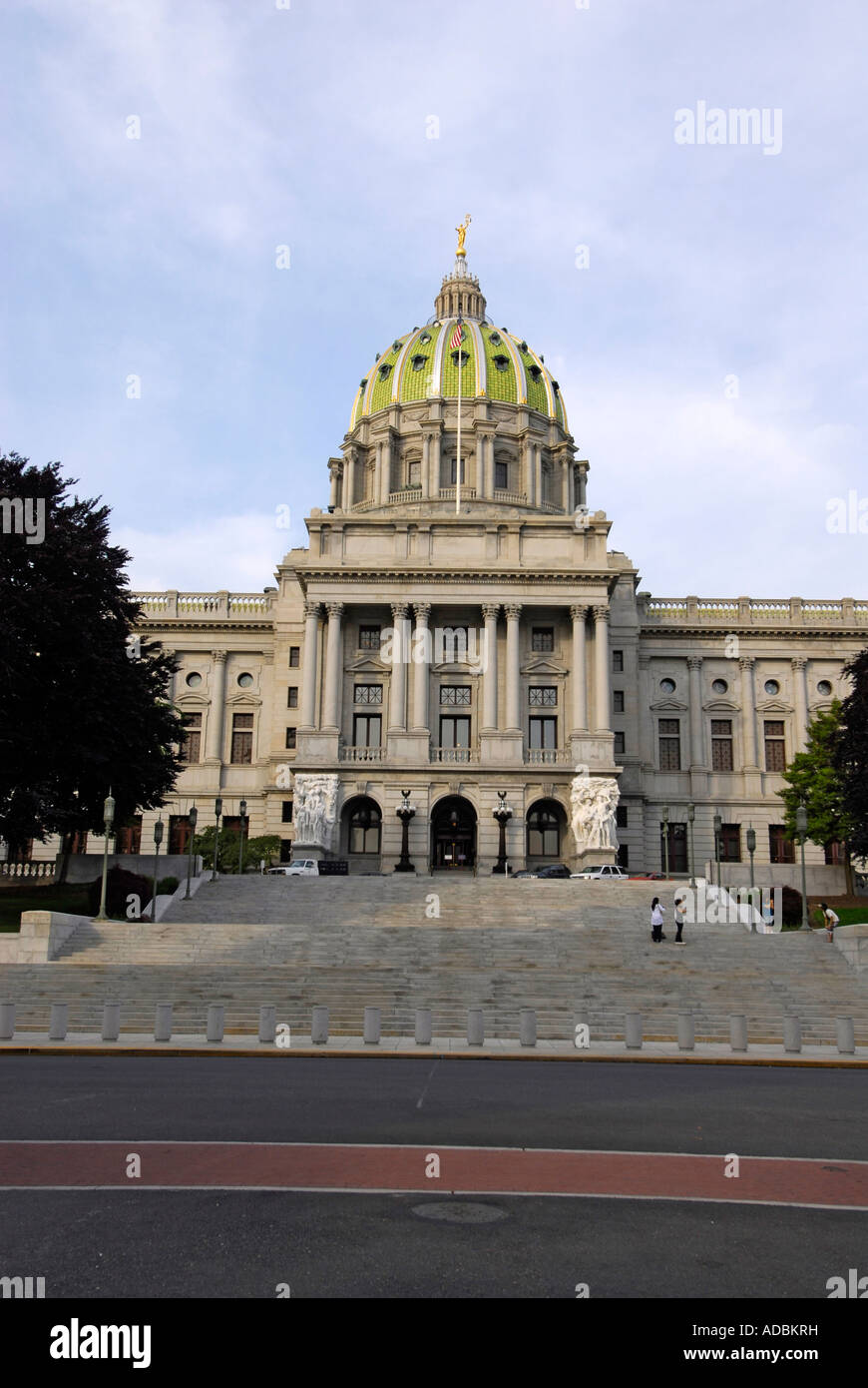 State Capitol Building at Harrisburg Pennsylvania PA Stock Photo - Alamy