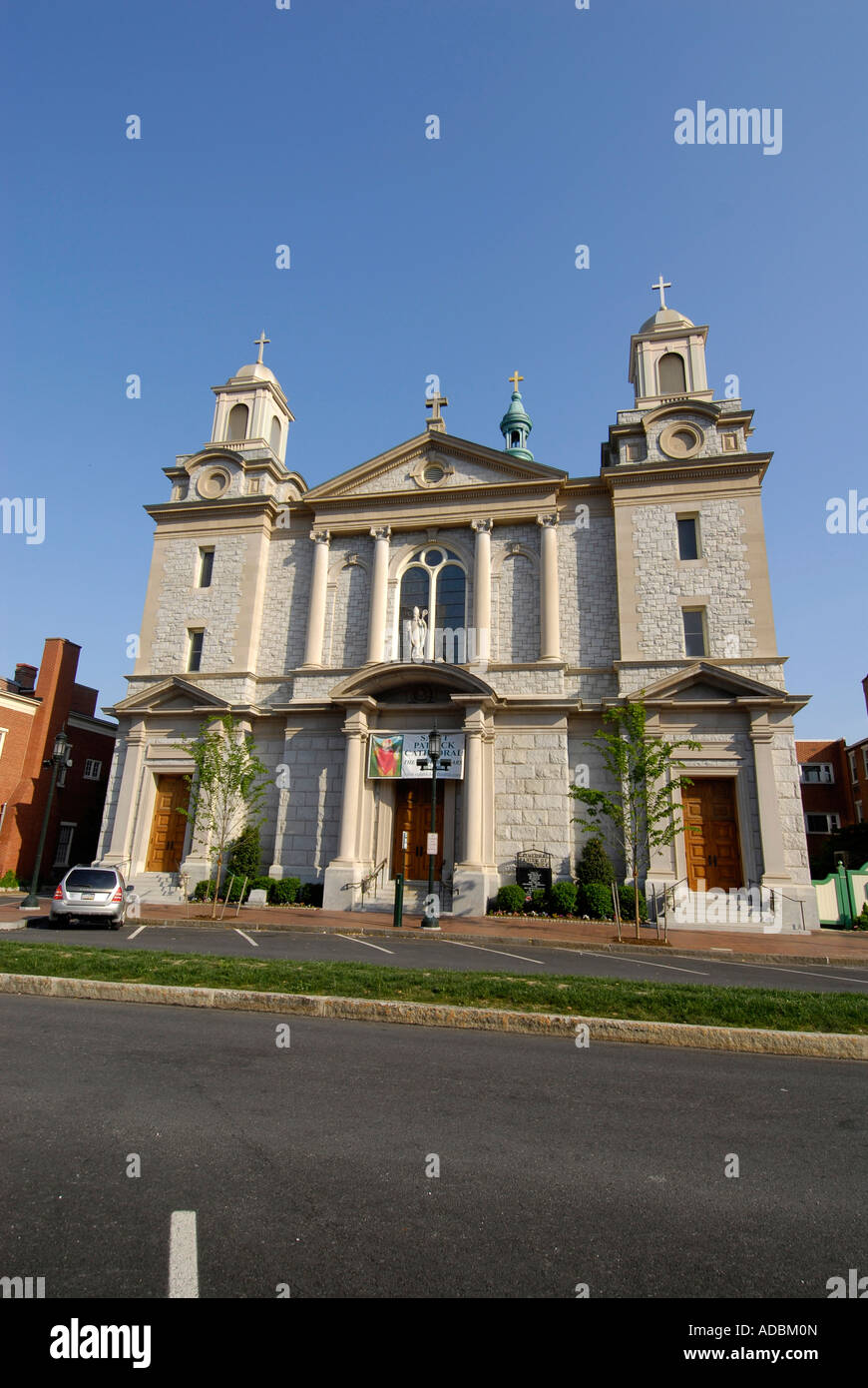 Historic St Patrick Cathedral Church at the capital city of Harrisburg ...