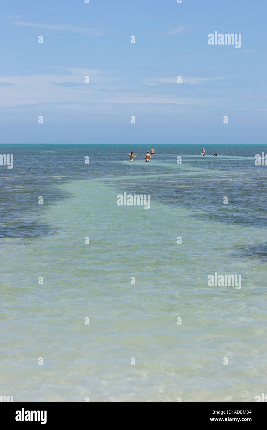 Florida Keys Little Duck Key Beach Lower Keys Florida USA Stock Photo ...