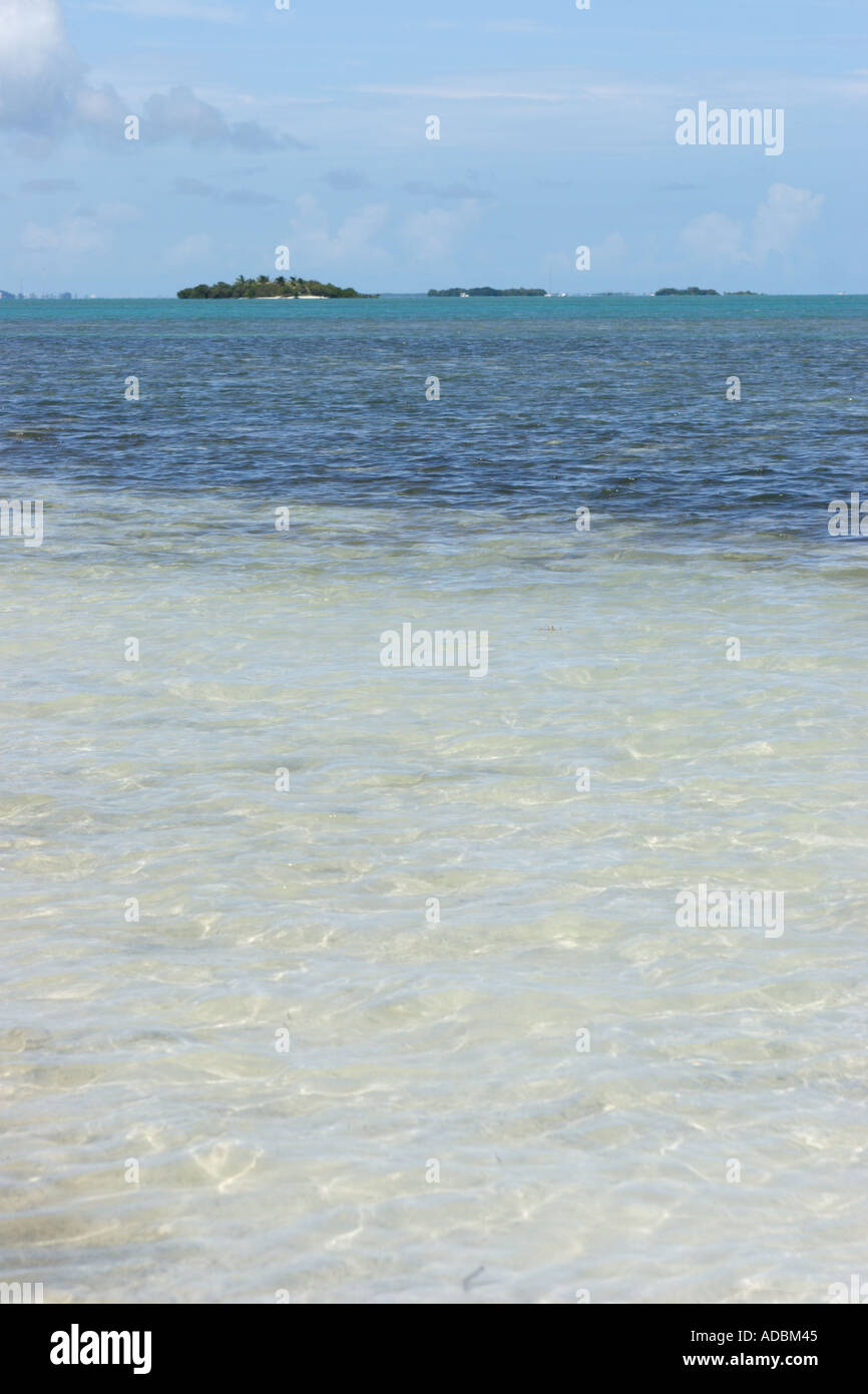 Florida Keys Little Duck Key Beach Lower Keys Florida USA Stock Photo ...