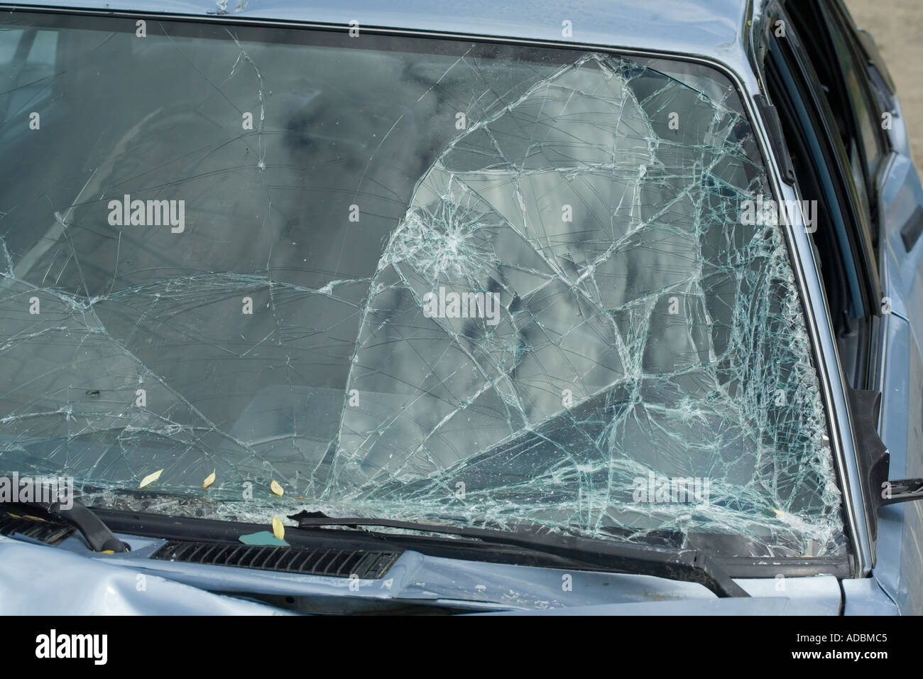 Cracked windshield hi-res stock photography and images - Alamy