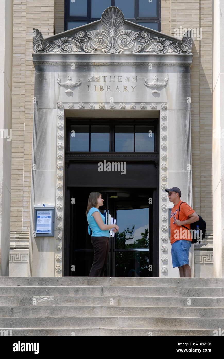 Patee Library and Paterno Library Building on the campus of Penn ...