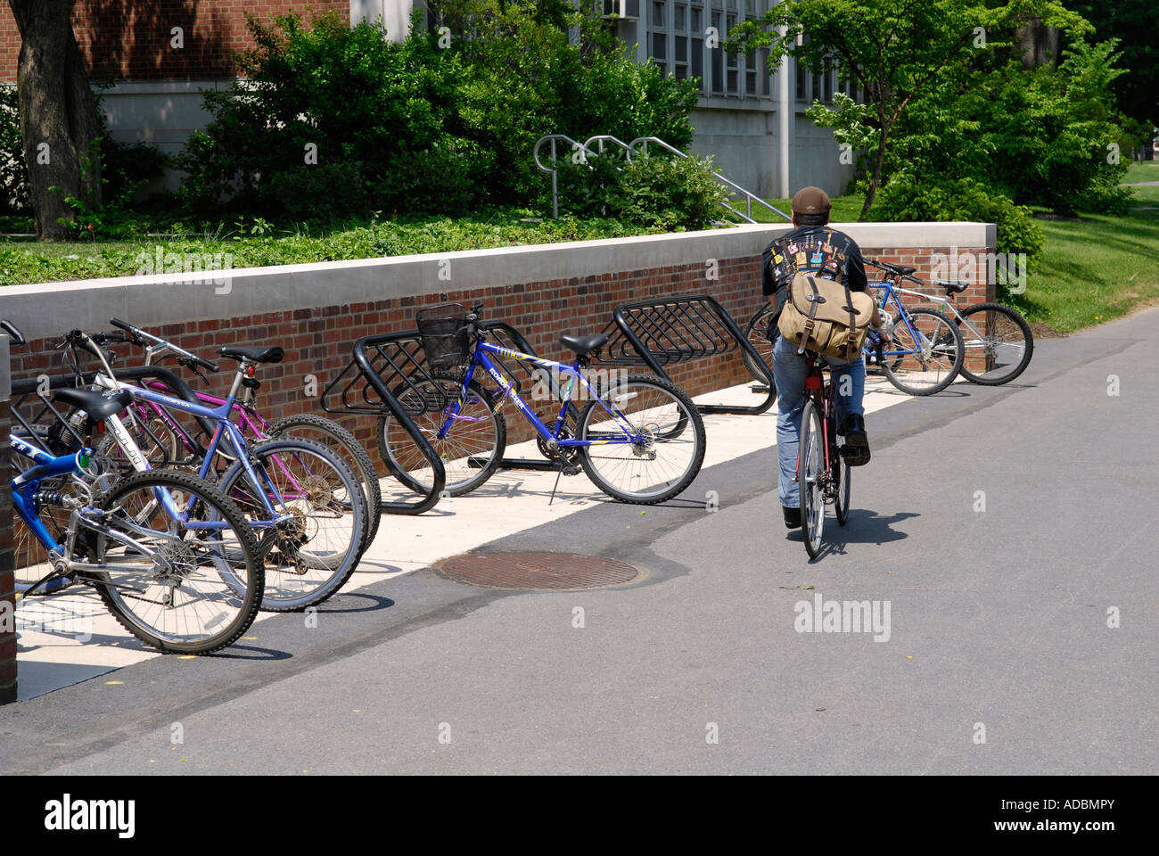 Bicycle in an important transportation on The campus of Penn ...