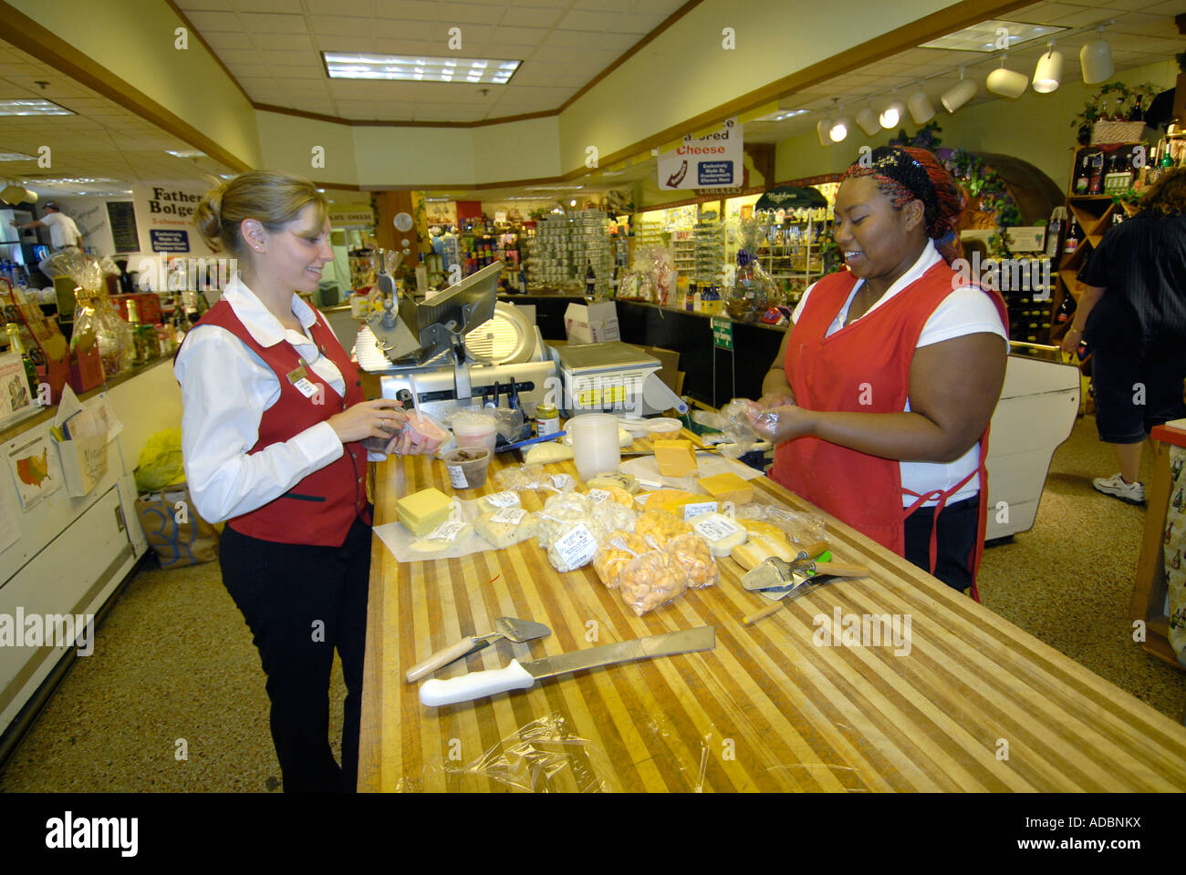 The famous Cheese Haus at Historical Frankenmuth Michigan MI Stock ...