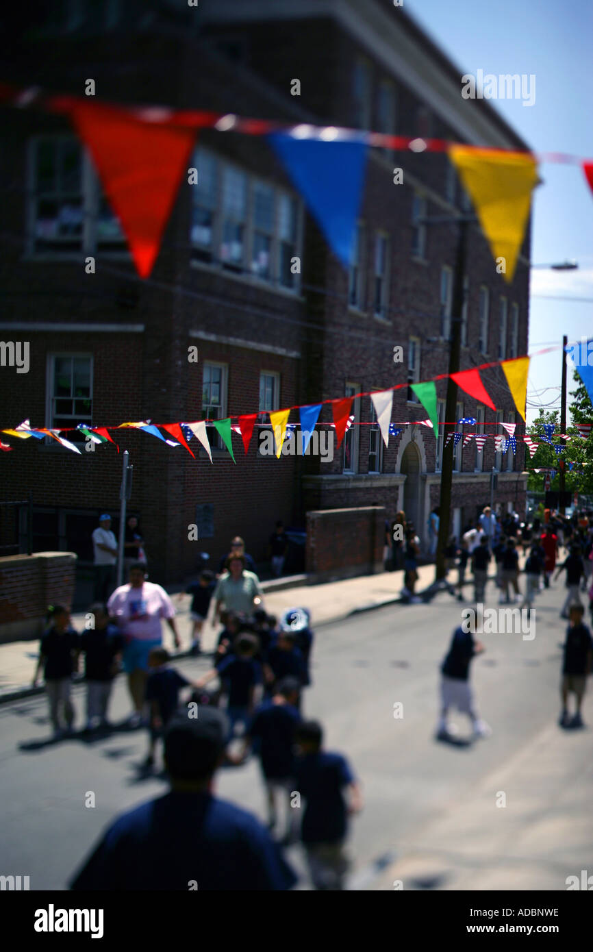 Street festival banners hi-res stock photography and images - Alamy