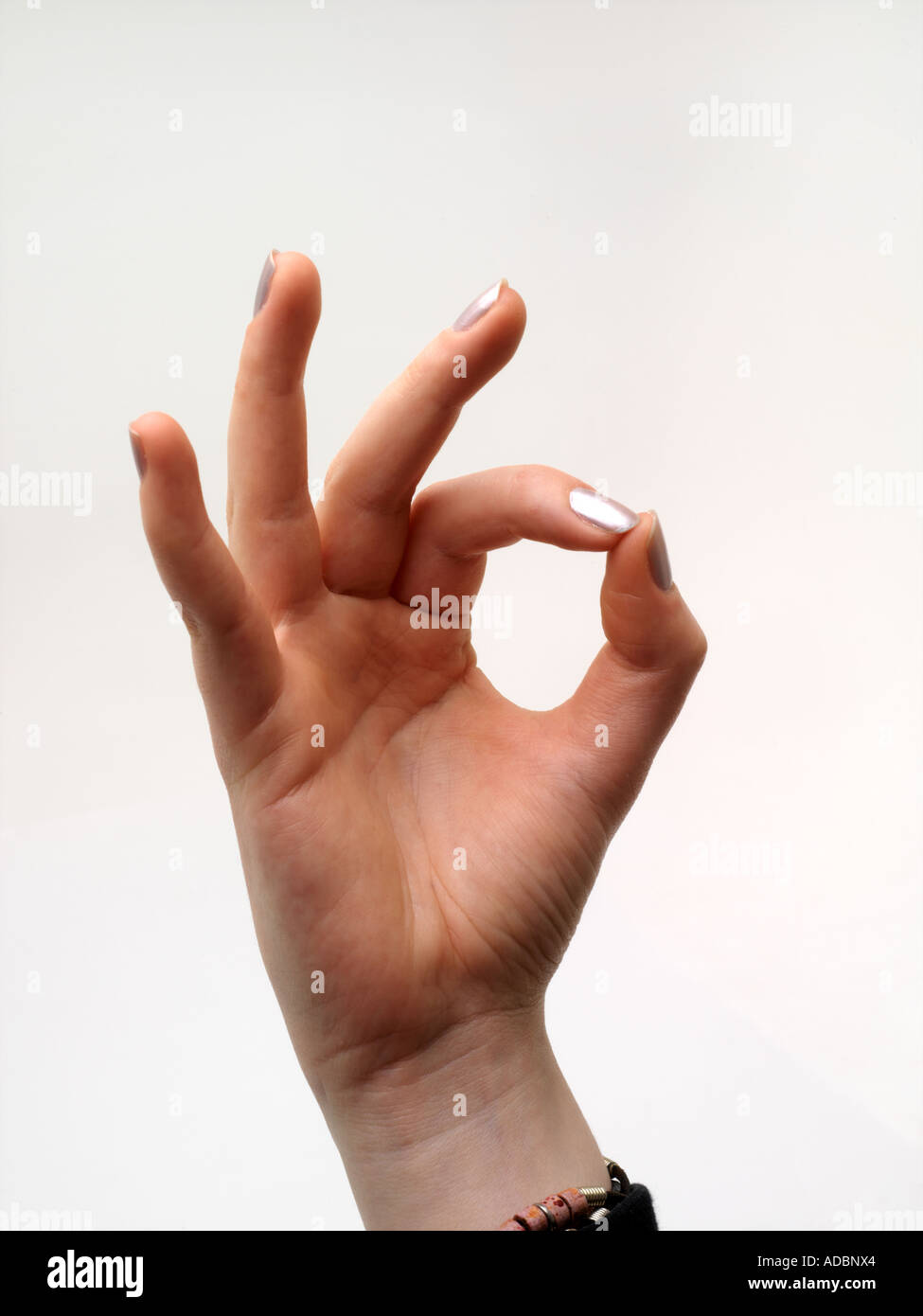 International Okay Sign Stock Photo - Alamy