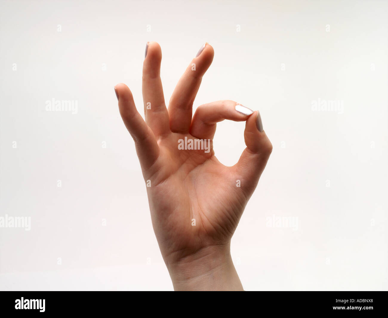 International Okay Sign Stock Photo - Alamy