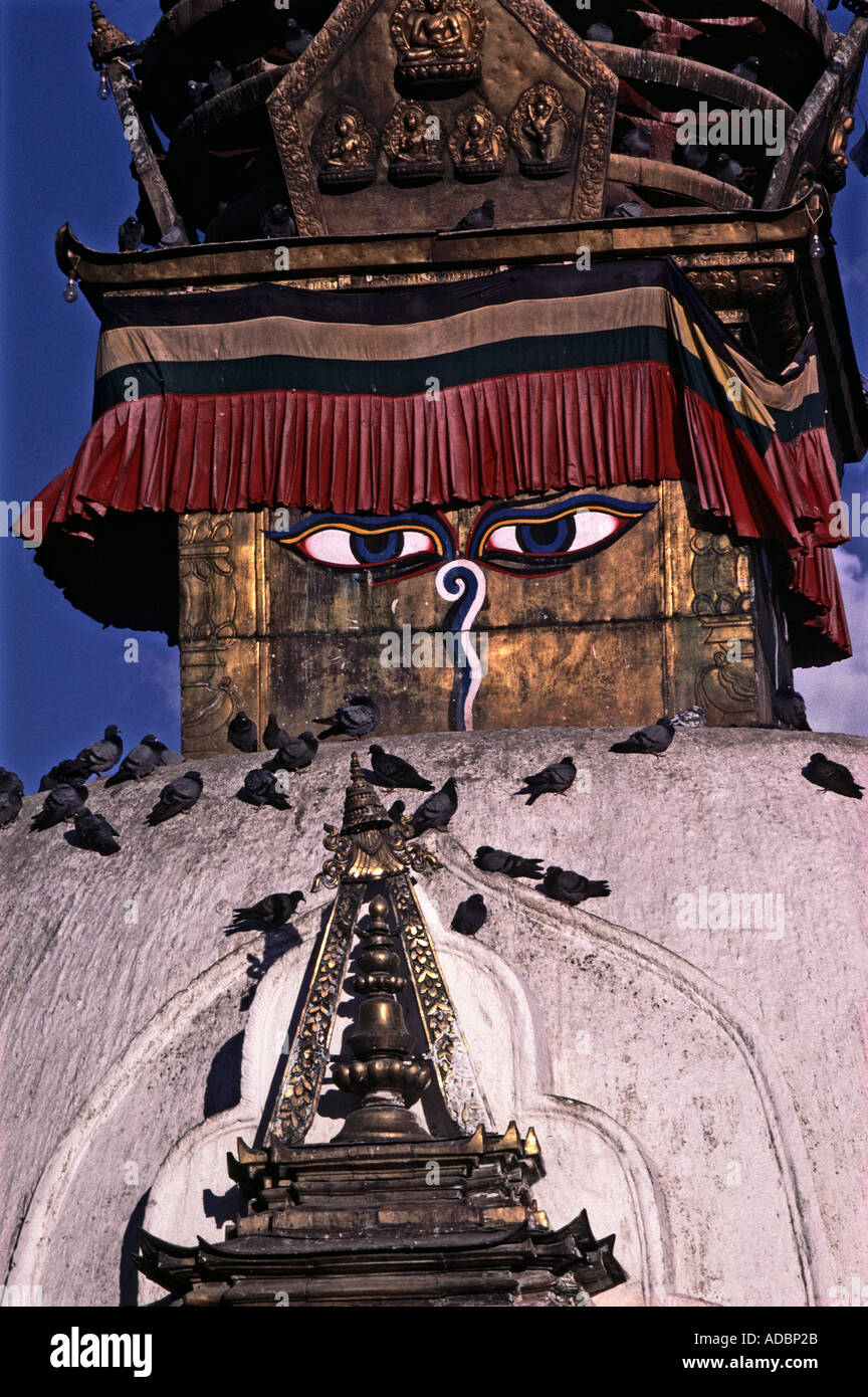 Kathmandu nepal chaitya stupa symbol hi-res stock photography and ...