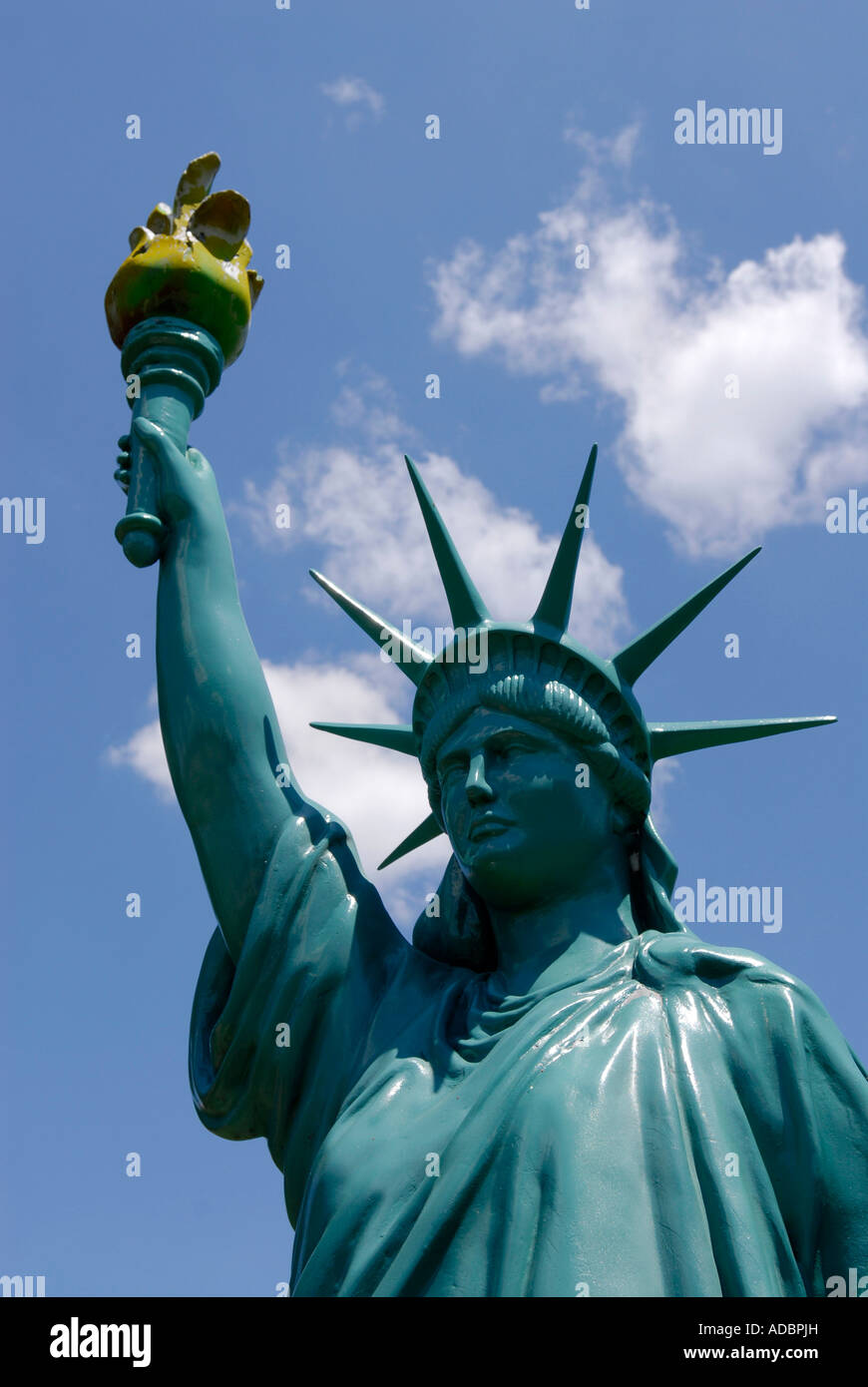 Replica of the Statue of Liberty Stock Photo - Alamy