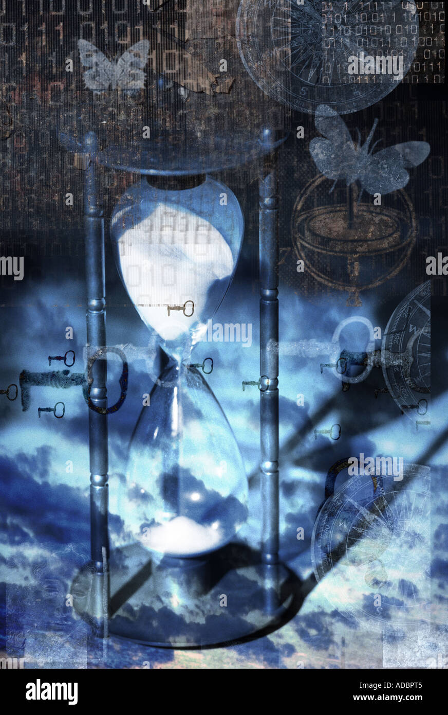 Spinning hour glass hi-res stock photography and images - Alamy