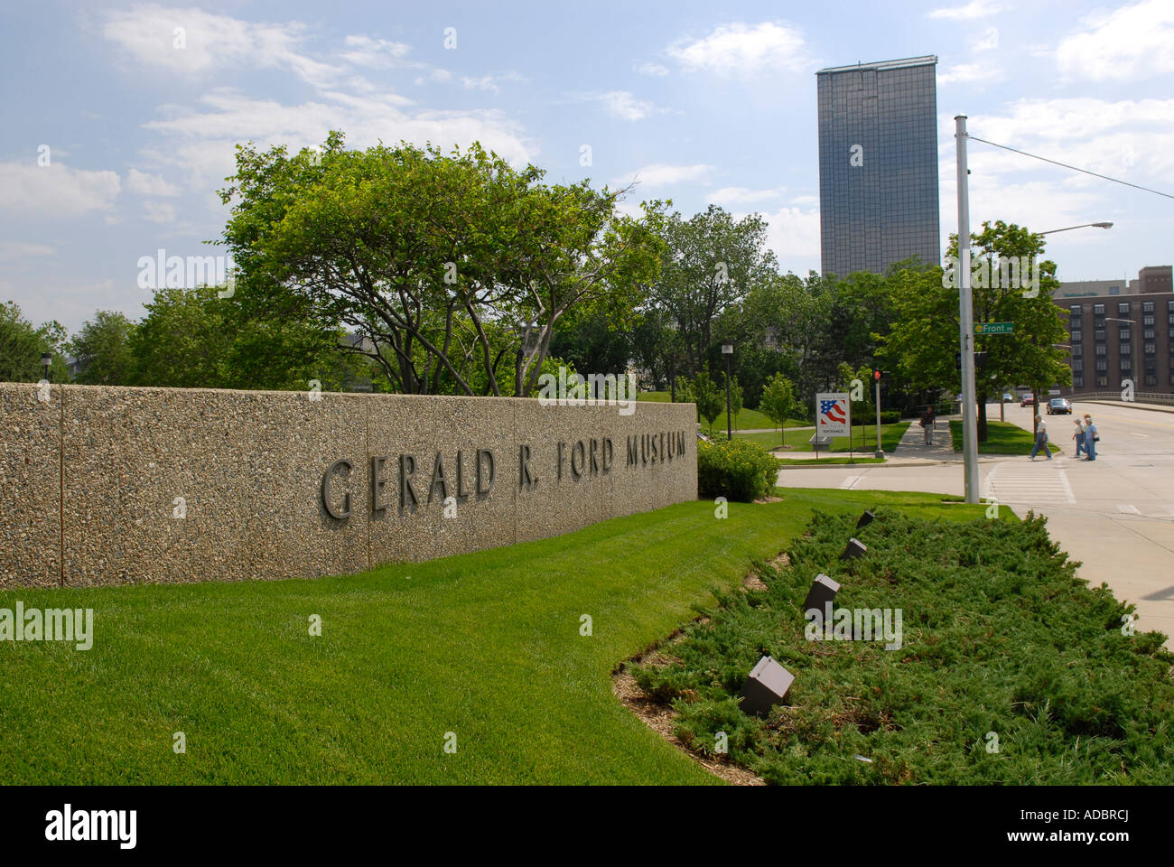 Gerald R Ford Presidential Museum Grand Rapids Michigan MI Stock Photo ...