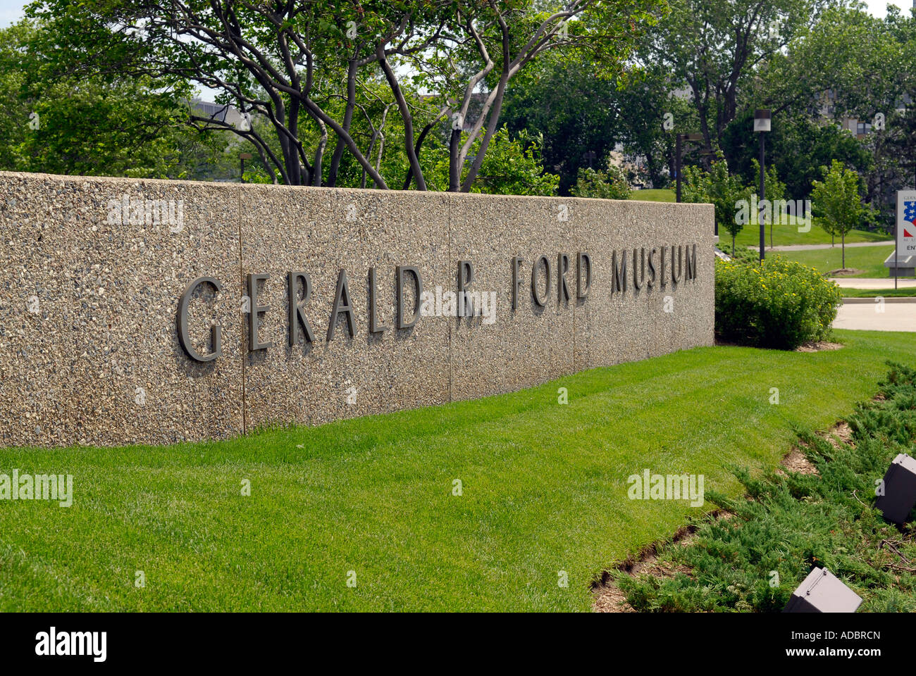 Gerald R Ford Presidential Museum Grand Rapids Michigan MI Stock Photo ...