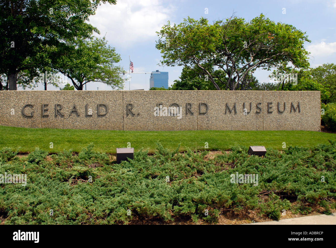 Gerald R Ford Presidential Museum Grand Rapids Michigan MI Stock Photo ...