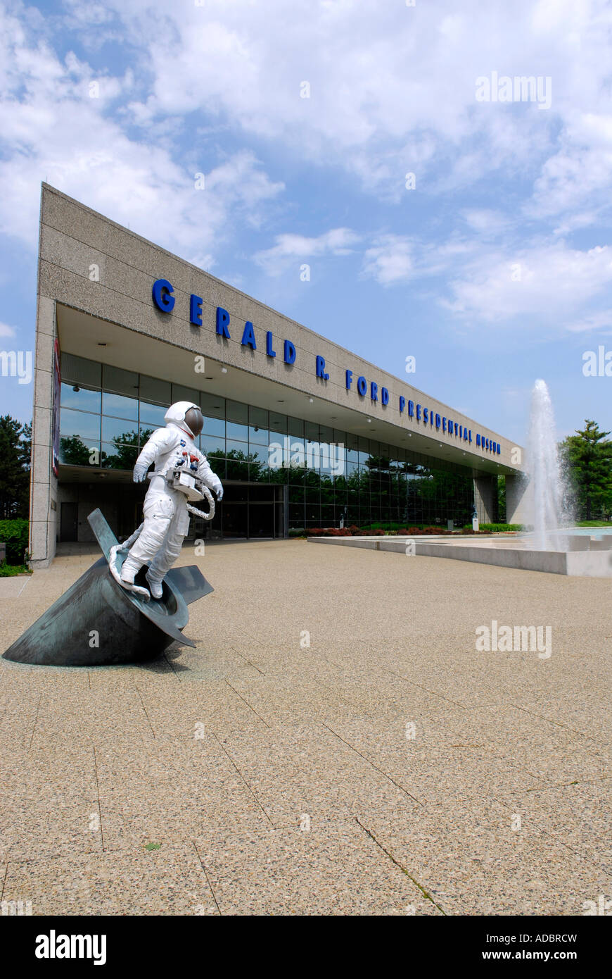 Gerald R Ford Presidential Museum Grand Rapids Michigan MI Stock Photo ...