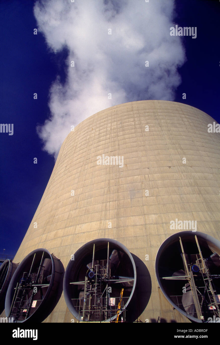 Industrial cooling tower hi-res stock photography and images - Alamy