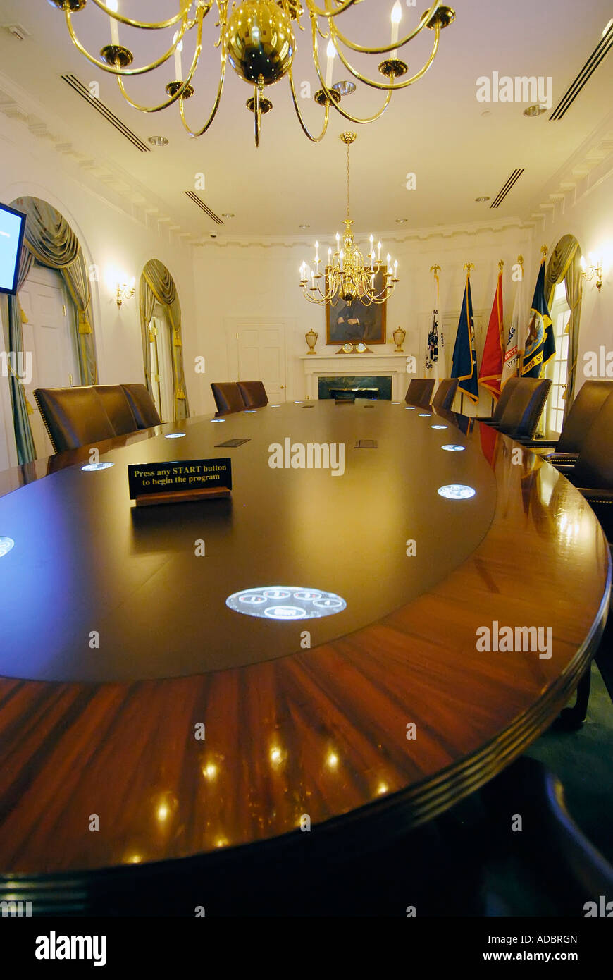 The Cabinet meeting room at Gerald R Ford Presidential Museum Grand ...